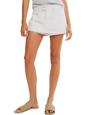 Free People Galivanting Skort - Optic White