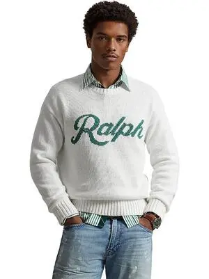 Polo Ralph Lauren Ralph Logo Sweater - White