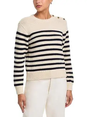 FRAME The Mariner Sweater - Cream Multi