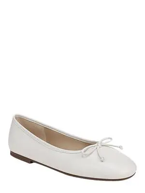Sam Edelman Alie Ballet Flats - Bright White