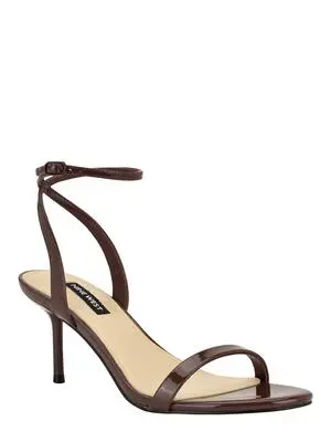 Nine West Waltz Ankle Strap Sandal - Medium Brown