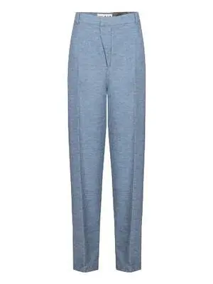 PCFG Free Heaven Linen Casual Pant - Blue