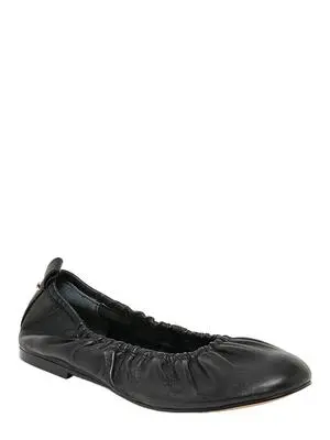 Dolce Vita Conrad Ballet Flats - Black Leather