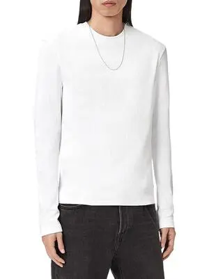 ALLSAINTS Theo Crewneck Shirt Optic White