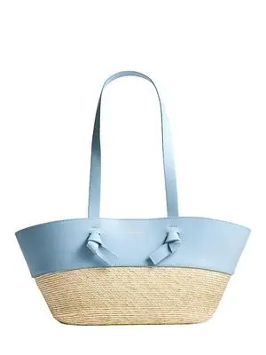 Altuzarra Knotted Basket Bag - Danube