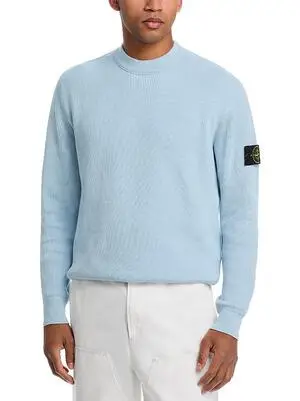 Stone Island Maglia Patch Sweater - Sky Blue
