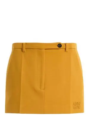 Miu Miu Micro-mini Skirt - Black