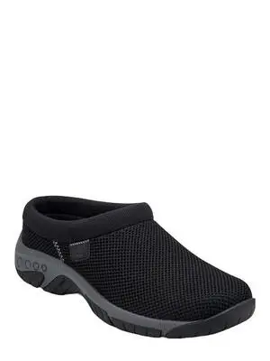 Easy Spirit Slip-on Knit Sneakers - Black