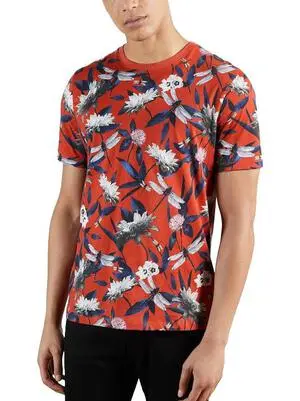 Ted Baker London Jimbod Graphic Tee - Red