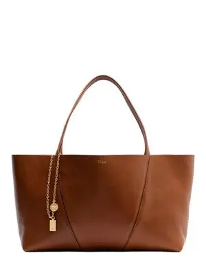 Chloé Spin East-west Tote Bag - Brown