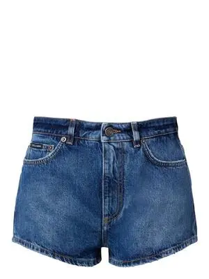 Dolce & Gabbana Denim Micro Shorts - Blue