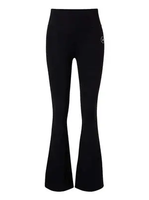 Adidas By Stella McCartney Technical Flared Leggings - Black