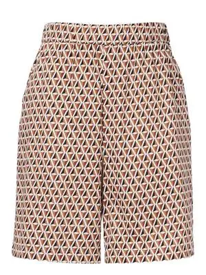 Max Mara Omelia Printed Bermuda Shorts - Multicoloured