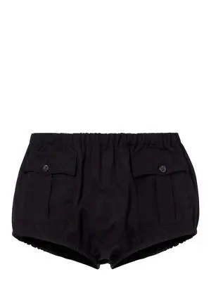 Prada Cotton Shorts - Black