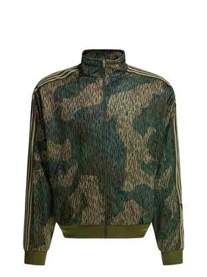 Kapital Striped Camouflage Sweatshirt - Green