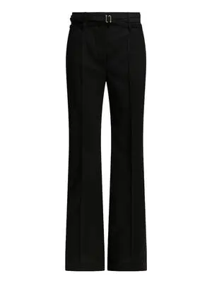 Max Mara Belted Tailored Trousers - Black