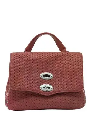 ZANELLATO Woven Tote Bag - Red