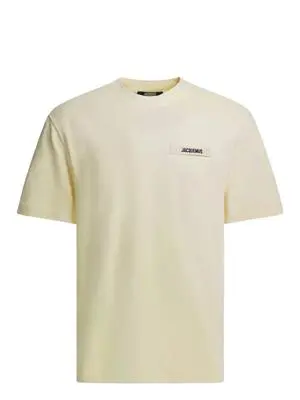 Jacquemus Logo T-shirt - Neutrals