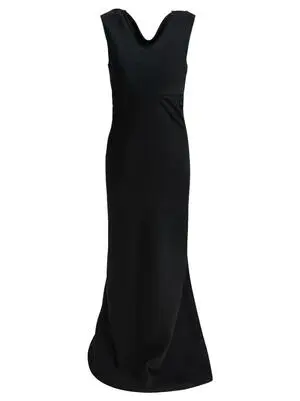 SEMPER Cowl Neck Maxi Dress - Black