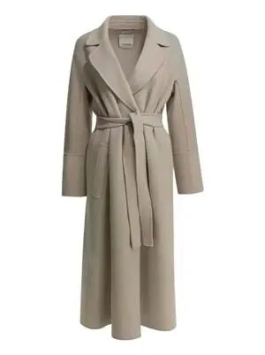 Max Mara Belted Waist Coat - Neutrals