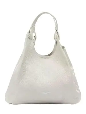 GIANNI CHIARINI Pebbled-leather Tote Bag - Neutrals