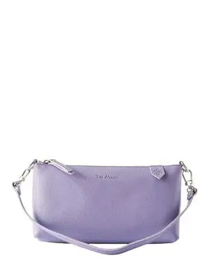 TIN MARIN Elia Convertible Leather Bag/Clutch Lavender