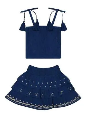 MER ST. BARTH Louisa Top And Skirt Set