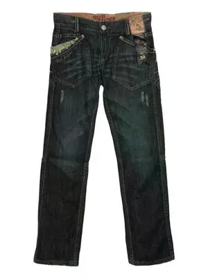 TOUGH JEANSMITH Distressed Trousers - Blue