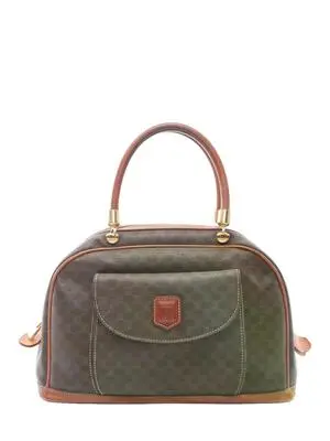 Celine 2000s Macadam Tote Bag - Brown