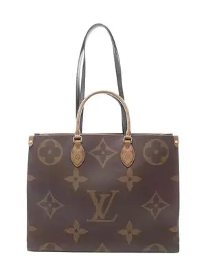 LOUIS VUITTON 2010s Gm Onthego Monogram Tote - Brown