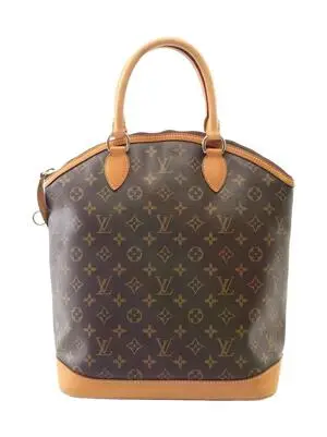 LOUIS VUITTON 2006 Lockit Vertical Handbag - Brown
