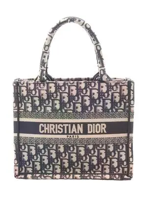 Dior 2000s Book Tote Bag - Blue
