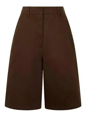 STUDIO TOMBOY Wide-leg Shorts - Brown
