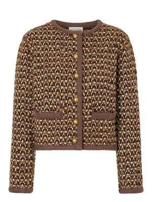 Altuzarra Conroy Woven Jacket - Brown