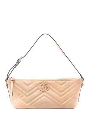 Gucci 2010s Gg Marmont Leather Tote - Neutrals