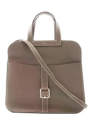 Hermès 2018 31 Halzan Tote - Neutrals