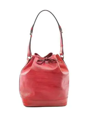 LOUIS VUITTON 1990 Noé Épi-leather Bucket Bag - Red