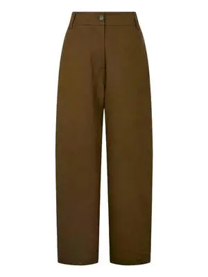 STUDIO TOMBOY Straight-leg Trousers - Brown