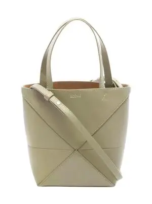 Loewe Puzzle Fold Mini Tote Bag - Neutrals