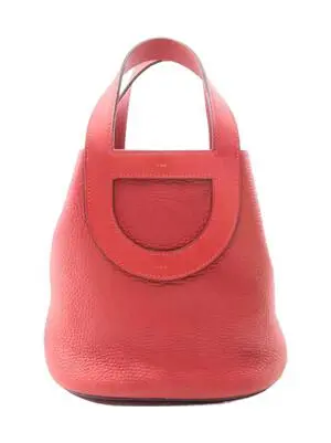Hermès 2023 In The Loop 18 Leather Tote - Red