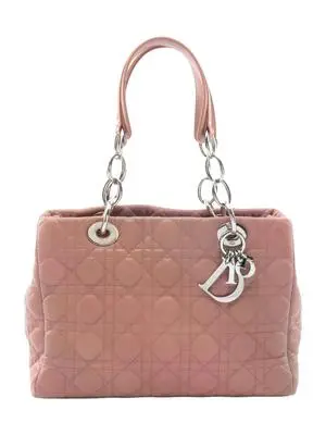 Dior 2000s Canage Chain Handbag - Pink