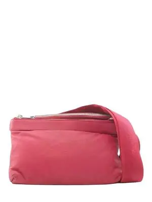 Bottega Veneta 2010s Leather Shoulder Bag - Red