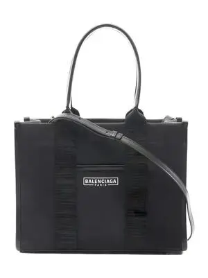 Balenciaga Small Hardware Tote Bag - Black