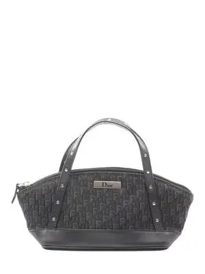 Dior 2010s Logo Tote Bag - Black