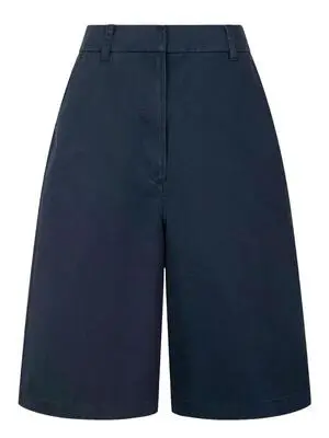 STUDIO TOMBOY Wide-leg Shorts - Blue