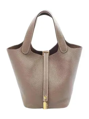 Hermès 2024 PM Picotin Lock Handbag Neutrals
