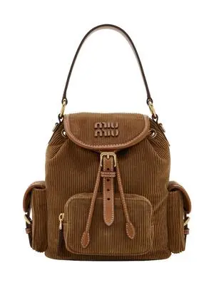 MIU MIU Corduroy Backpack