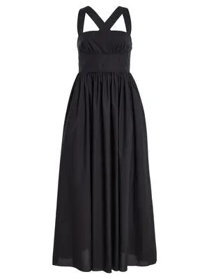 MATTEAU Crossback Midi Dress