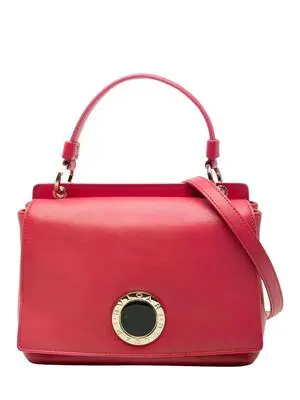 BVLGARI 2010-2025 Leather Duet Satchel - Pink