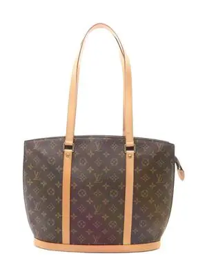 LOUIS VUITTON 1999 Monogram Babylone Tote Bag - Brown